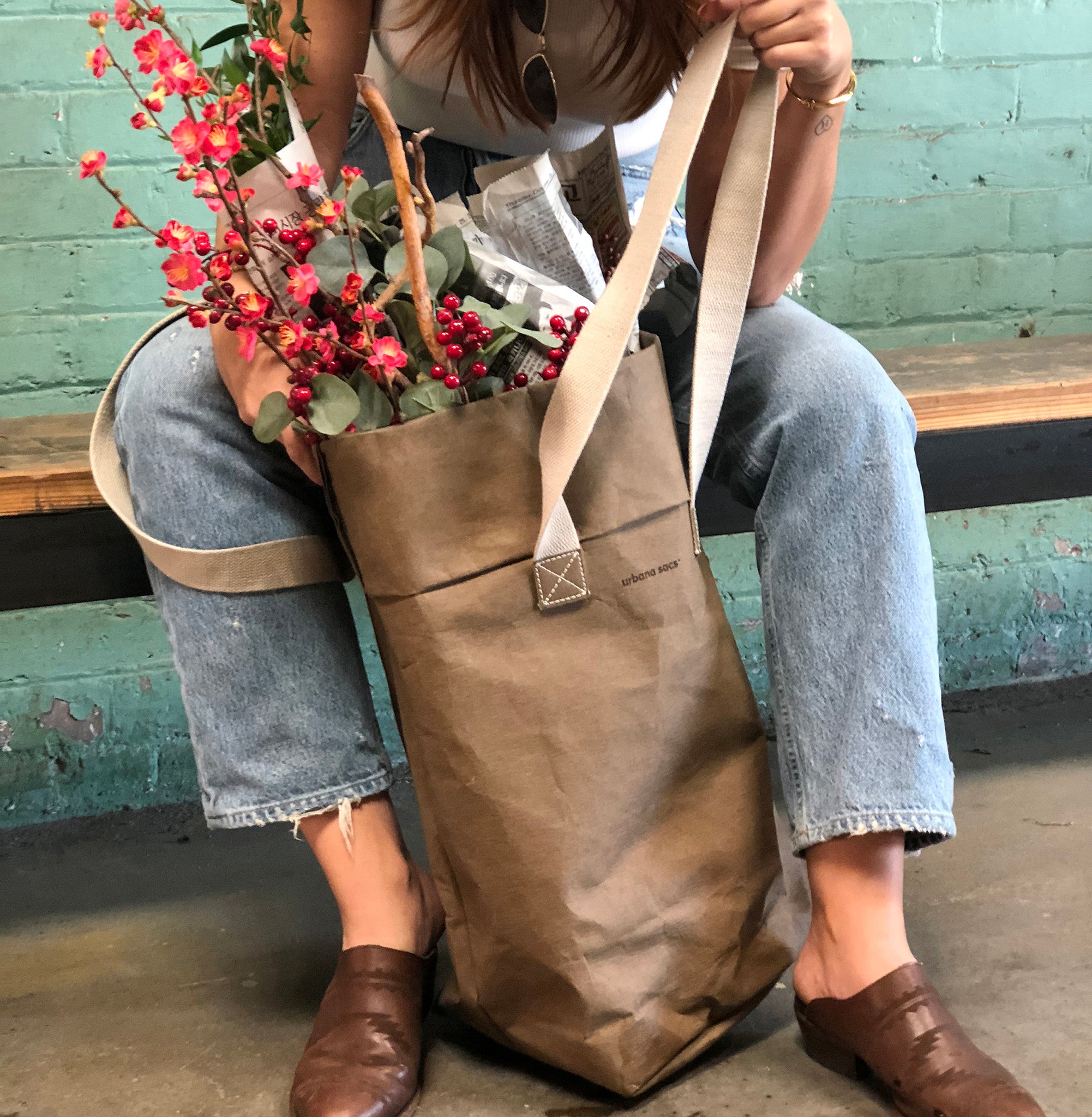 Urbana Sacs Carry Sac Sustainable EcoFriendly Bags Beach Bag Carry all